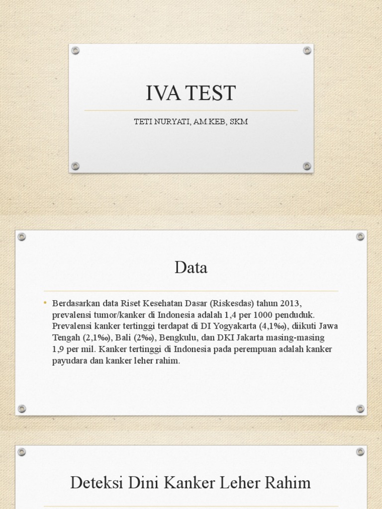 Iva Test | PDF