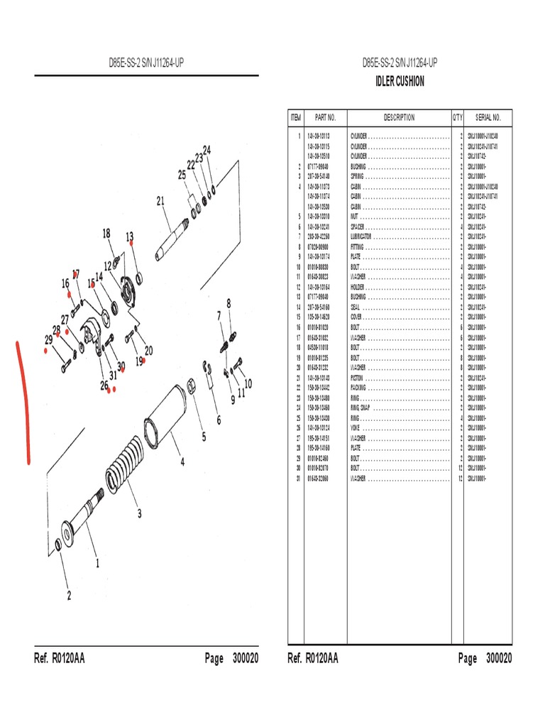 D85ESS-2 (IDN) Parts Book Export | PDF | Manufactured Goods ...