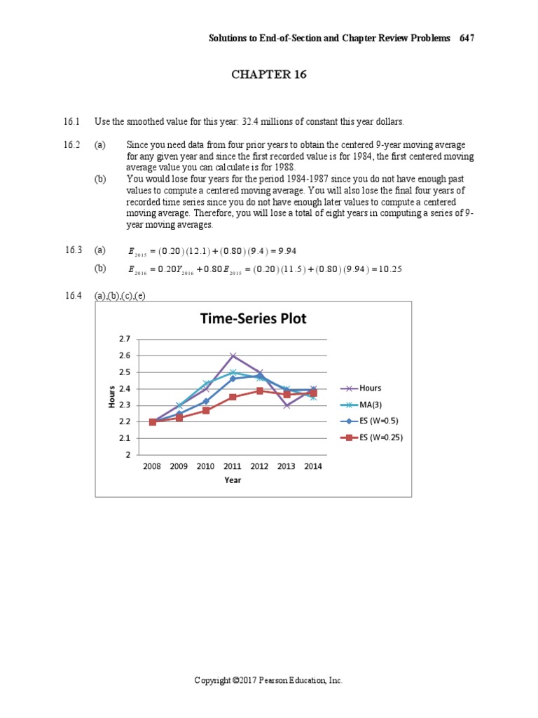 M16 Levi3979 08 Ism C16 | PDF | Time Series | Forecasting