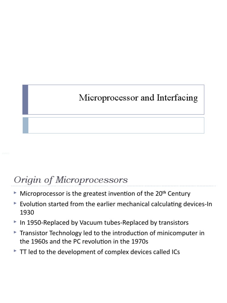 8086 Architectute 1 | Download Free PDF | Microprocessor | Integrated Circuit
