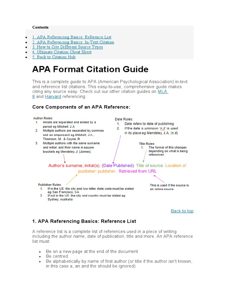 Normativa APA Desde Mendeley | PDF | Citation | Apa Style