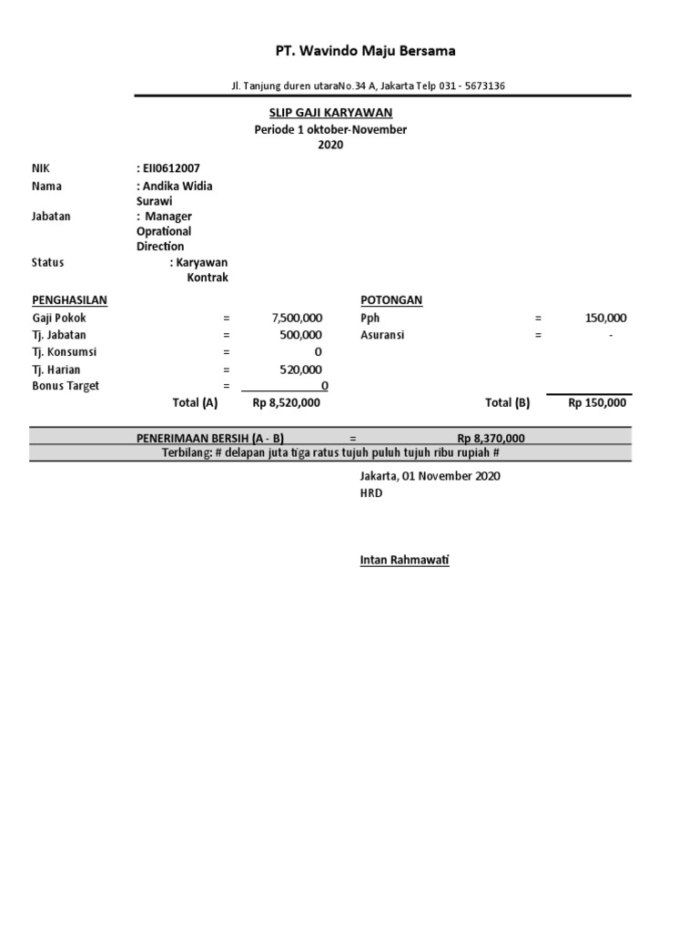 Rekening Koran | PDF