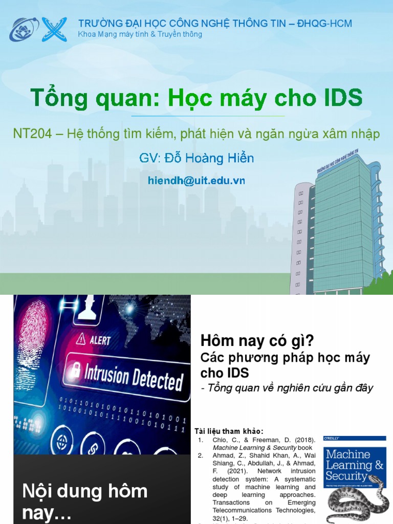 L09 - Machine Learning-Based IDS | PDF L09 - Machine Learning-Based IDS | PDF