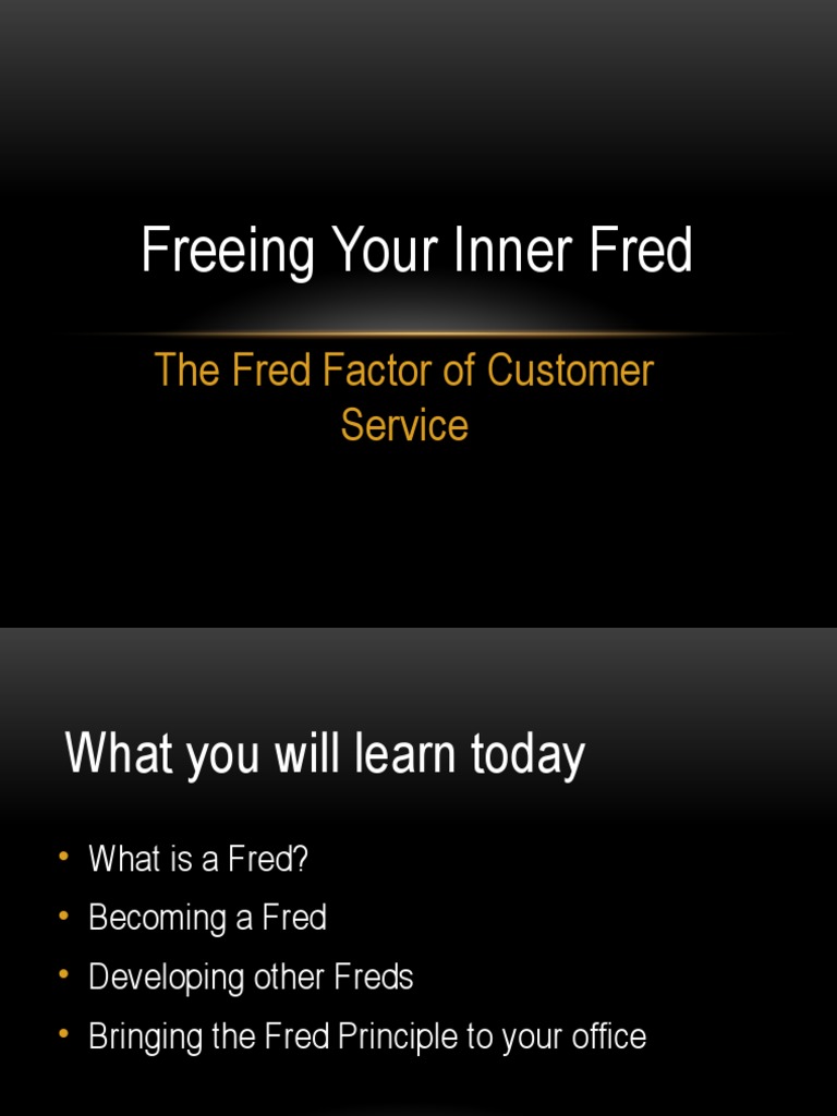 Fred-Factor Staff Development | PDF | Behavioural Sciences | Cognition