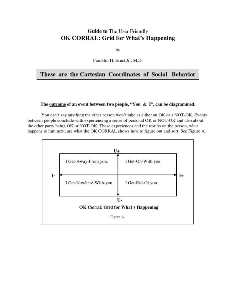 Guide To OK Corral New | PDF | Psychology