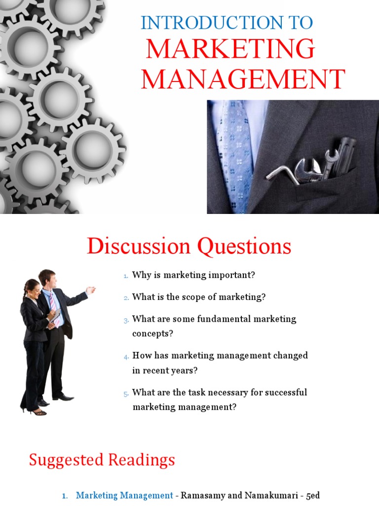 Unit - 1 Introduction To Marketing Management | PDF | Marketing ...
