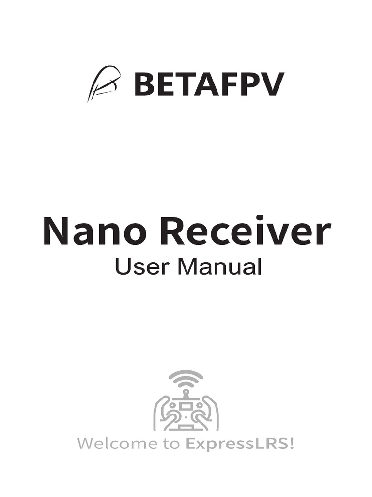 Manual For Nano Receiver | PDF