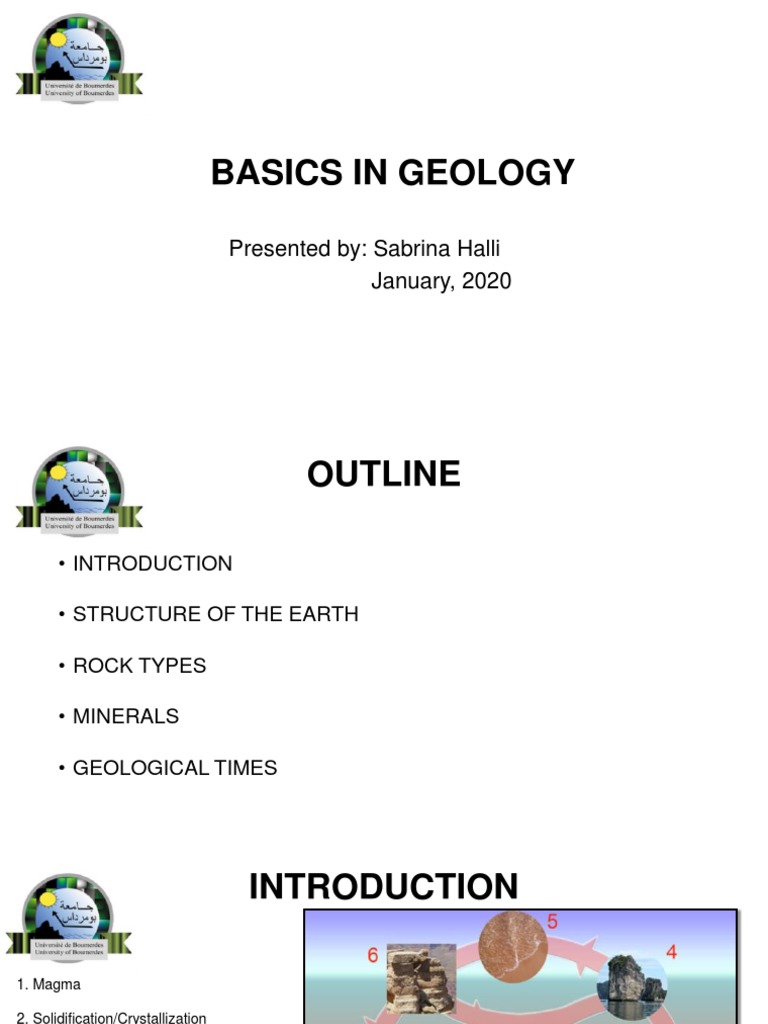 Basics in Geology | PDF | Rock (Geology) | Minerals