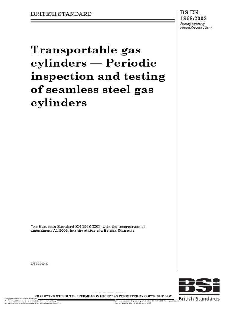 BS en 1968 | PDF | Materials