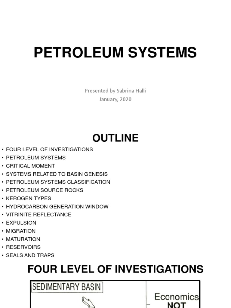 Petroleum Systems Draft | PDF | Sandstone | Sedimentary Rock