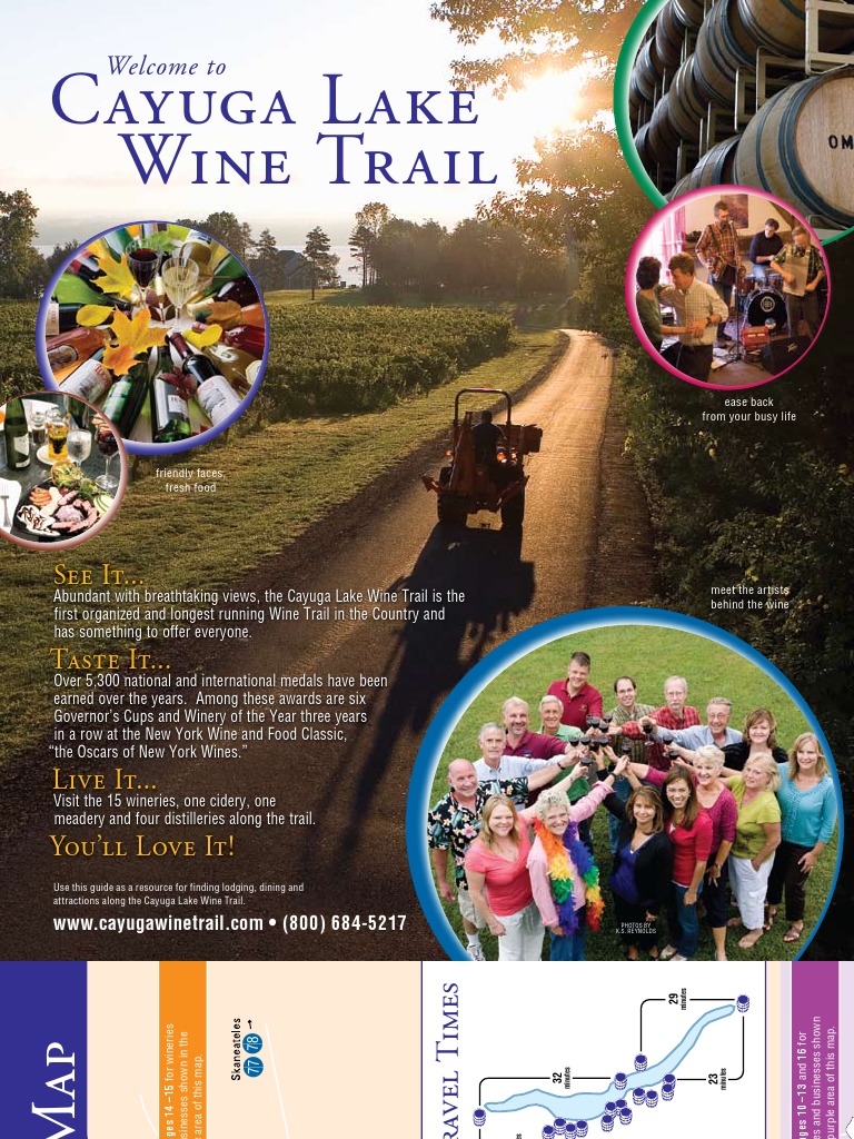 Cayuga Wine Trail | PDF | Winery | Bed And Breakfast
