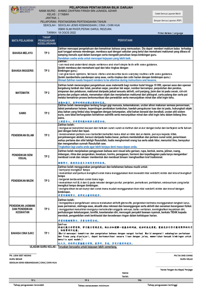 Ahmad Zahfran Firash Bin Junaidil Azhar | PDF
