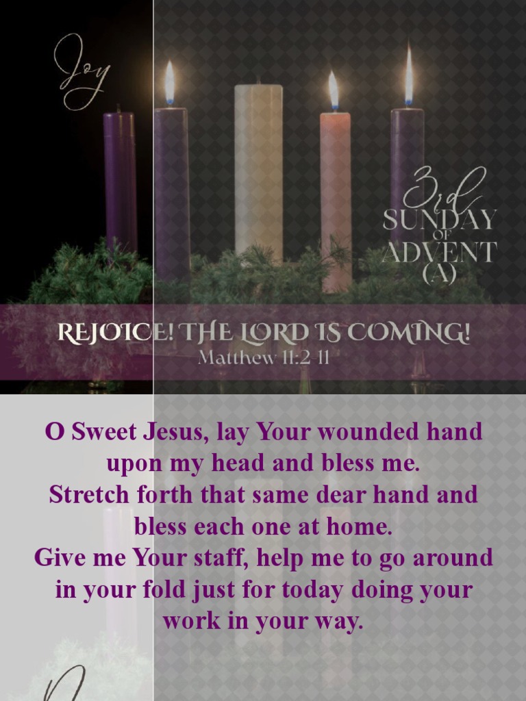 Advent Prayer and Reflection Guide | PDF | God The Father | Glory ...