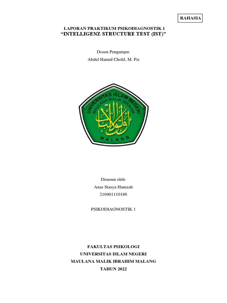 Anas Stasya Hamzah | PDF