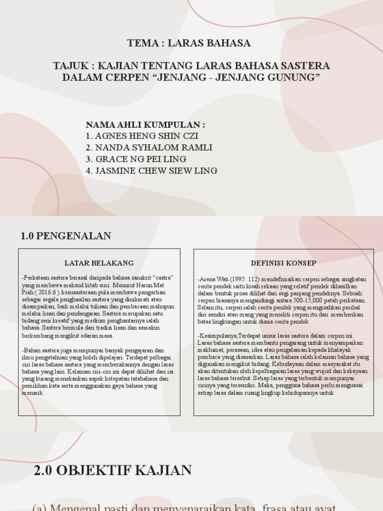 Powerpoint Kerja Kursus BM | PDF