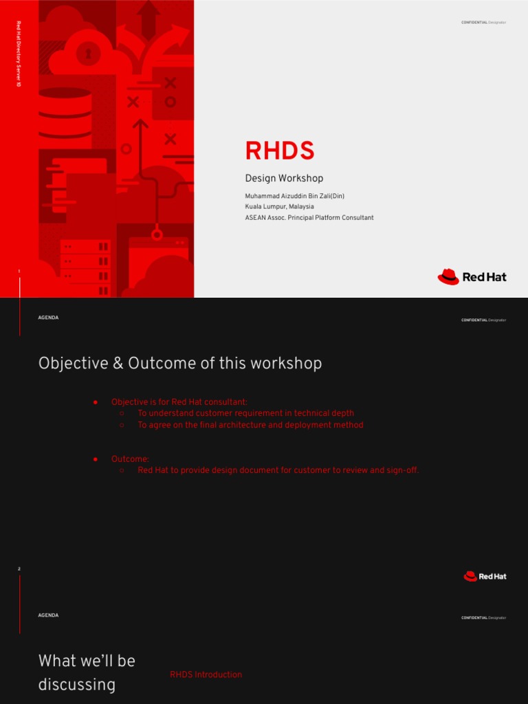 RHDS Design Workshop | PDF | Replication (Computing) | Database Index