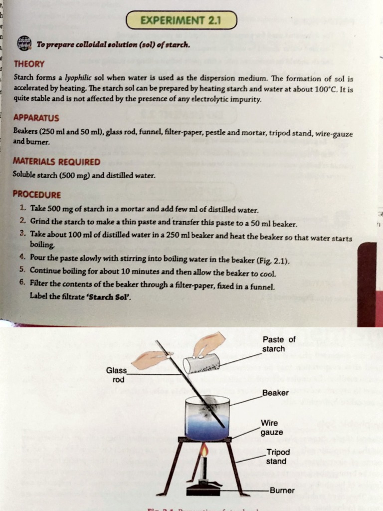 XII Surface Chemistry Practicals | PDF | Filtration | Water