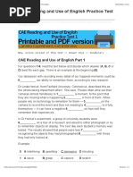 How To Calculate The Score of Your Cambridge English Exam | PDF