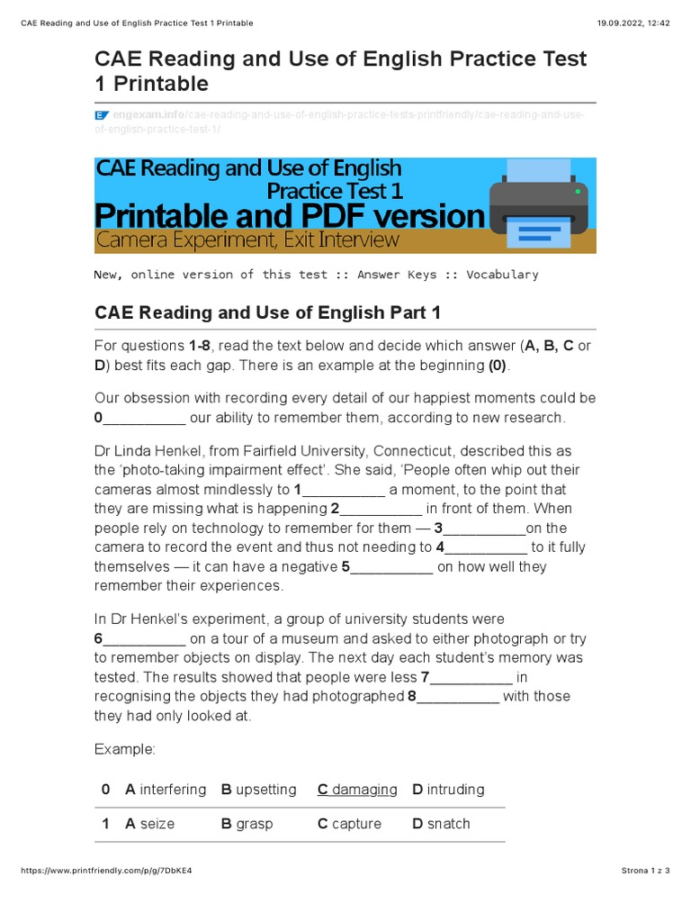 Use of English Cae | PDF | Entrepreneurship | Psychology
