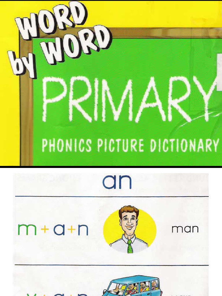 Word by Word - Primary Phonics Picture Dictionary | PDF