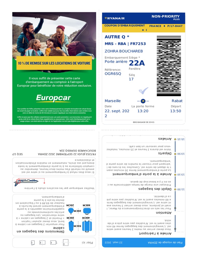 Boarding Pass | PDF