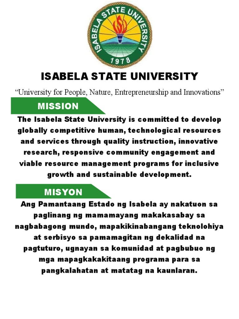 Mission and Vision | PDF