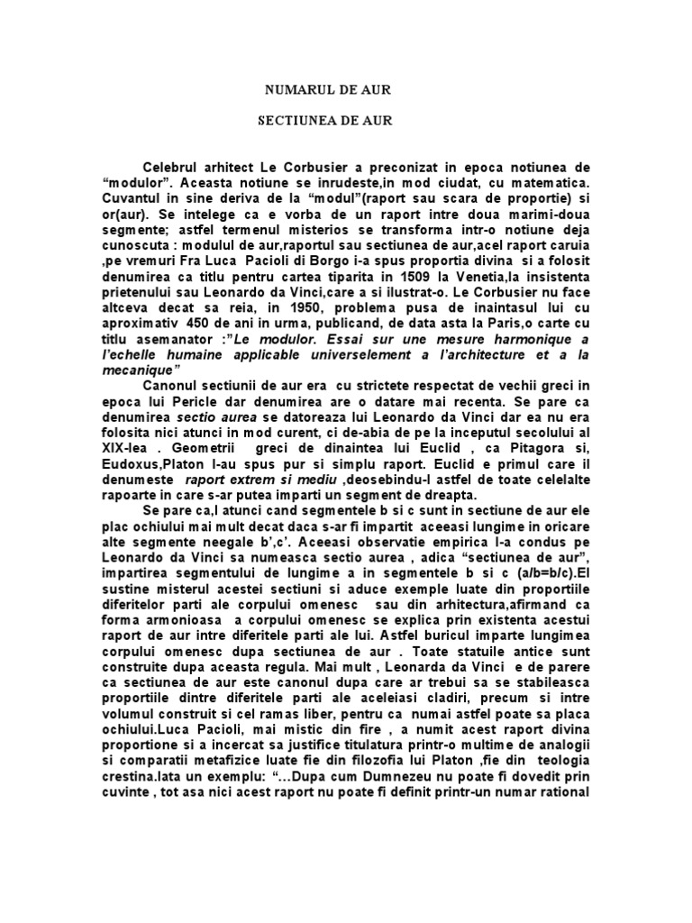 Numarul de aur