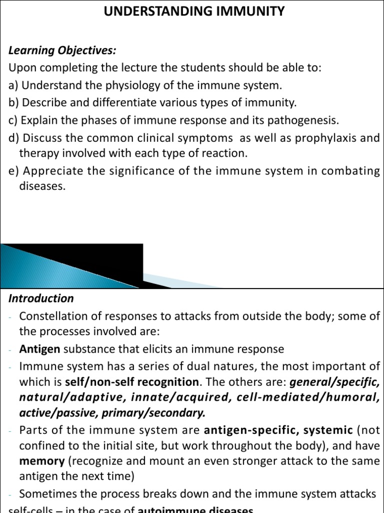 IMMUNITY | PDF | Lymphatic System | Immune System