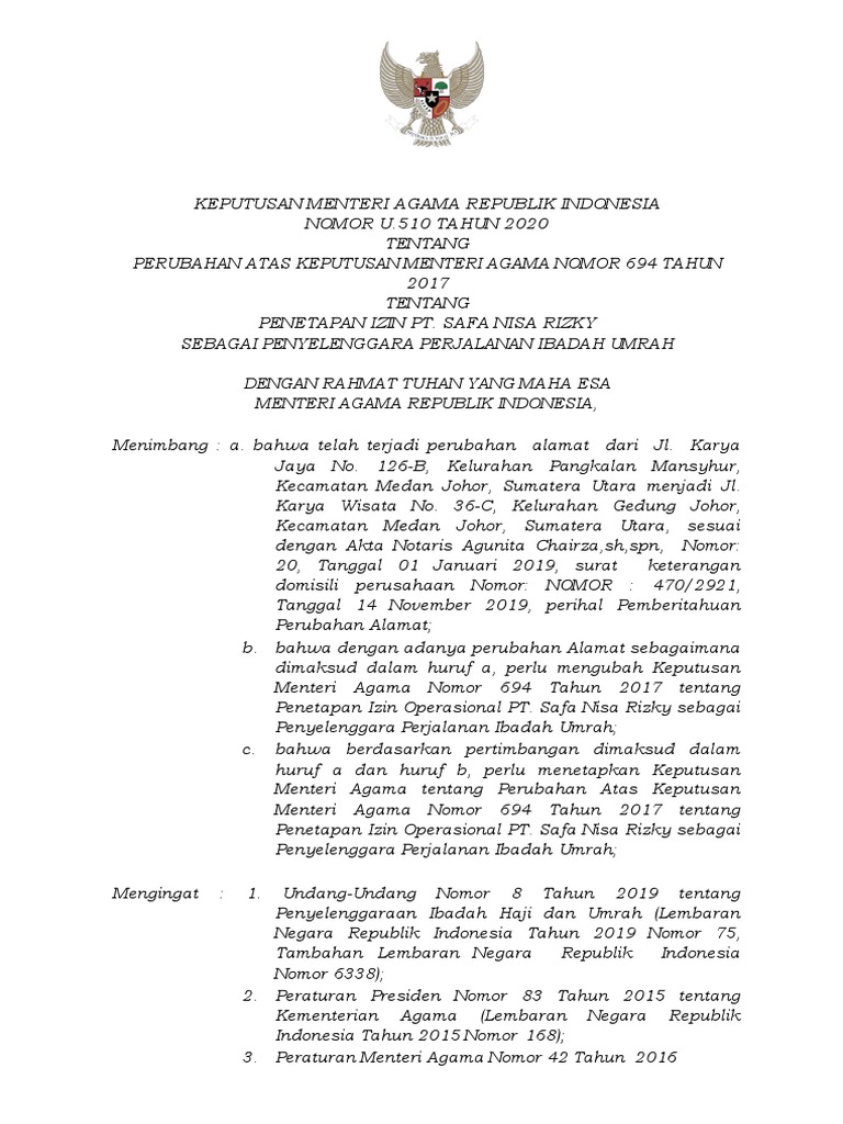 SK Ppiu Terbaru | PDF