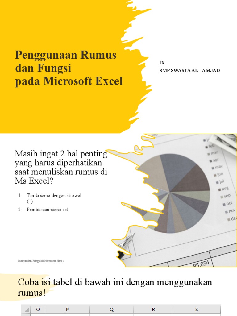 Rumus Dan Fungsi Excel | PDF