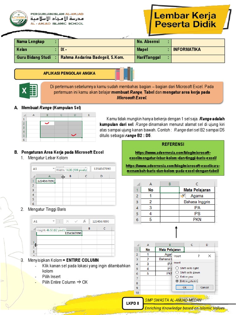 LKPD Informatika - 9 | PDF