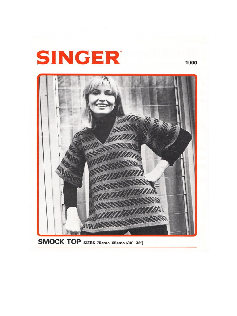 Singer Superba Patterns 1 | PDF