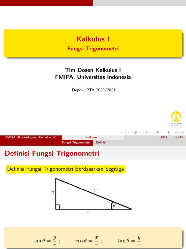 Fungsi Trigonometri | PDF