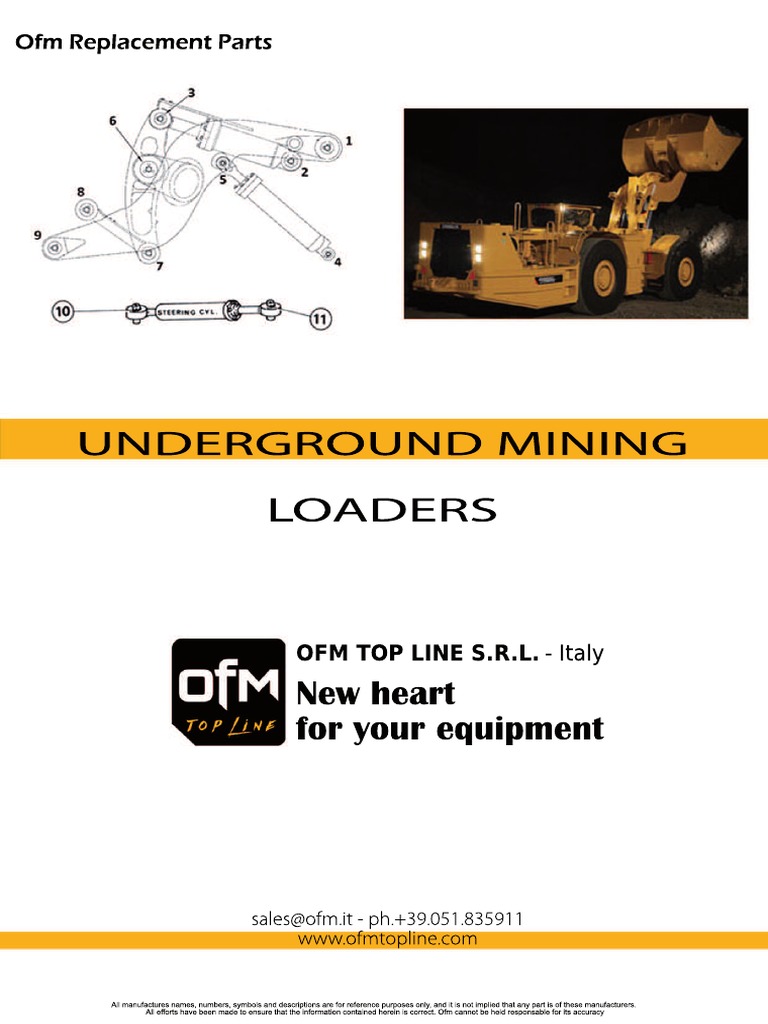 4F) Underground Mining Loaders Catalogue | PDF