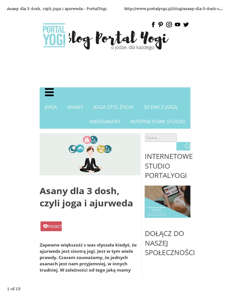 Joga I Ayurveda | PDF