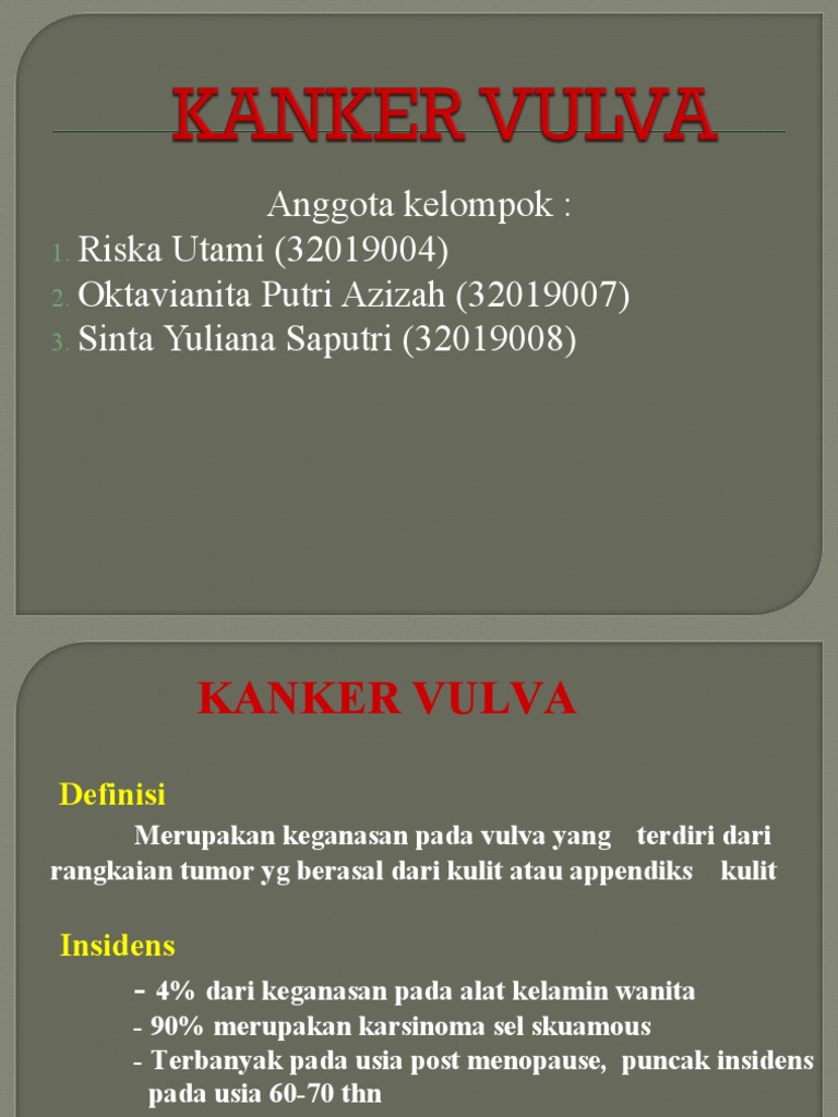 Kanker Vulva | PDF