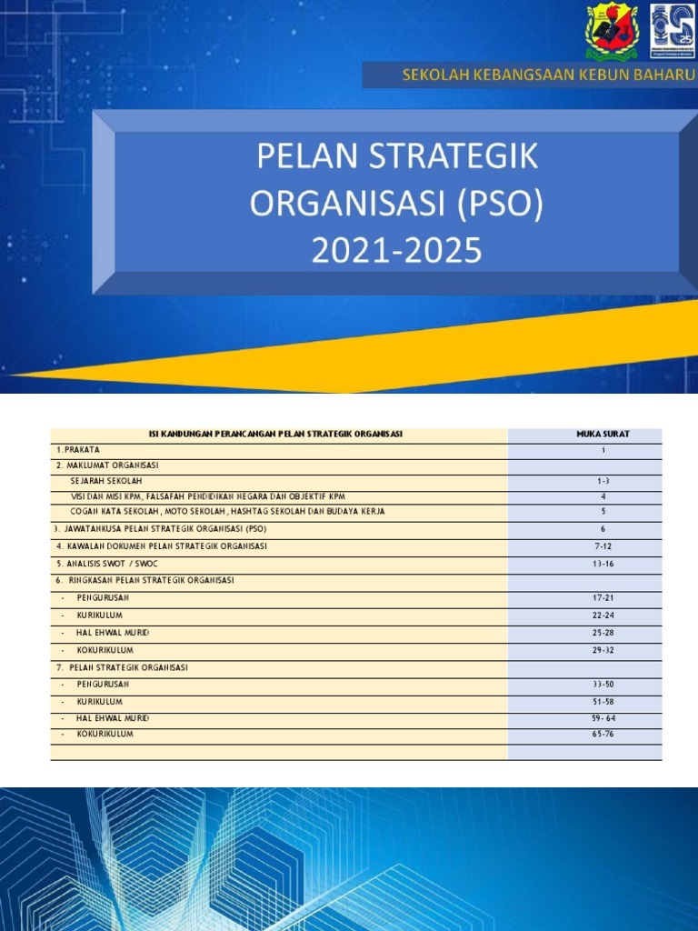Pso SKKB 2021-2025 | PDF