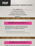 Reasearch Problem Statement Presentation | PDF | Childbirth | Obstetrics