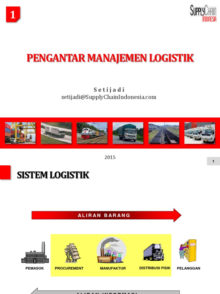 Pengantar Manajemen Logistik | PDF