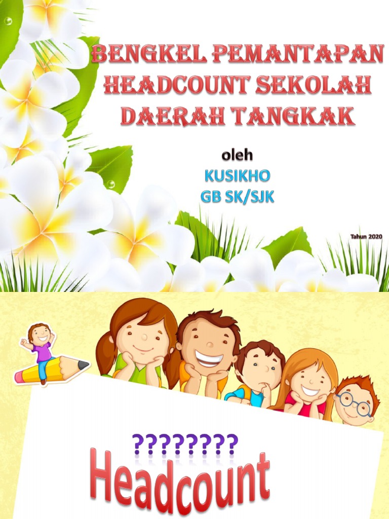 BENGKEL HEADCOUNT DAERAH 2020 | PDF