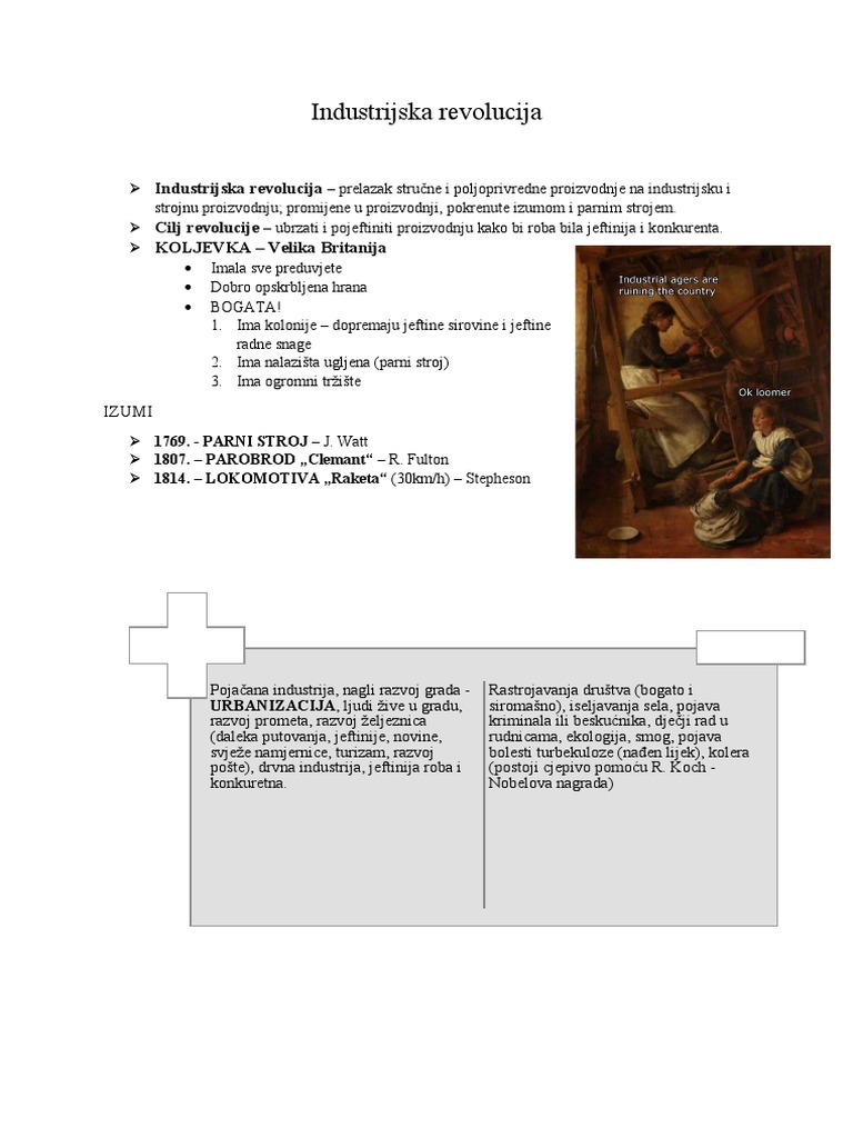 Industrijska Revolucija | PDF