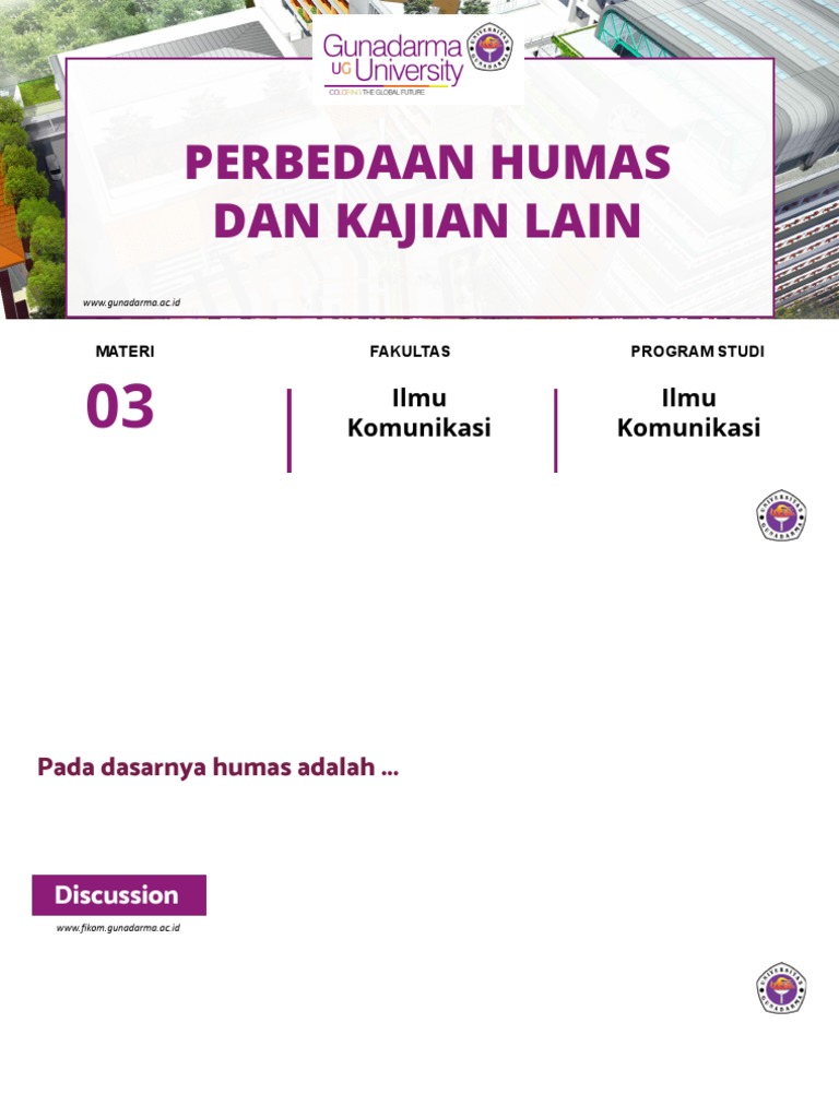 Materi 3 - Perbedaan Humas Dan Kajian Lain | PDF