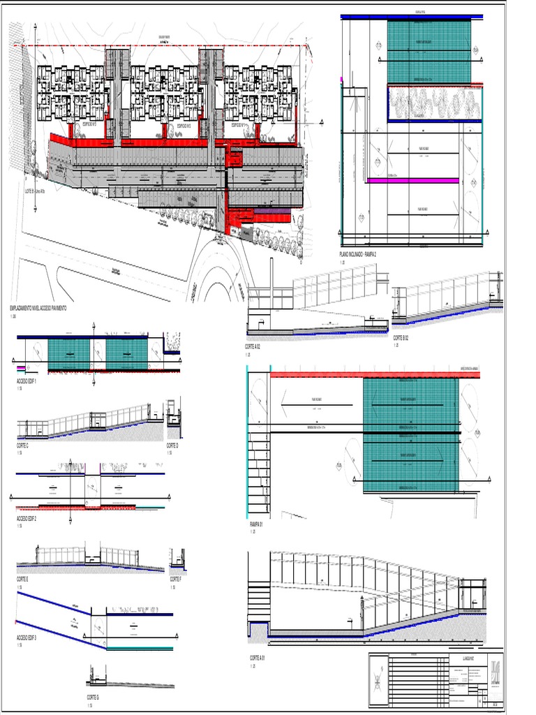 DA-10c DETALLE DE RAMPAS Y BARANDAS | PDF