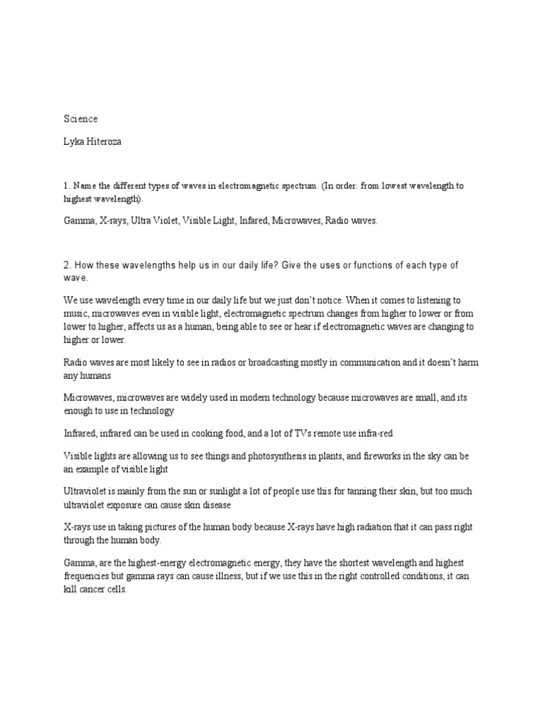 Electromagnetic Waves | PDF