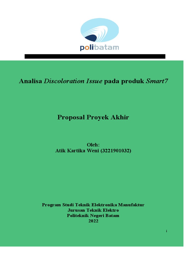 Seminar Proposal Kartika Weni | PDF