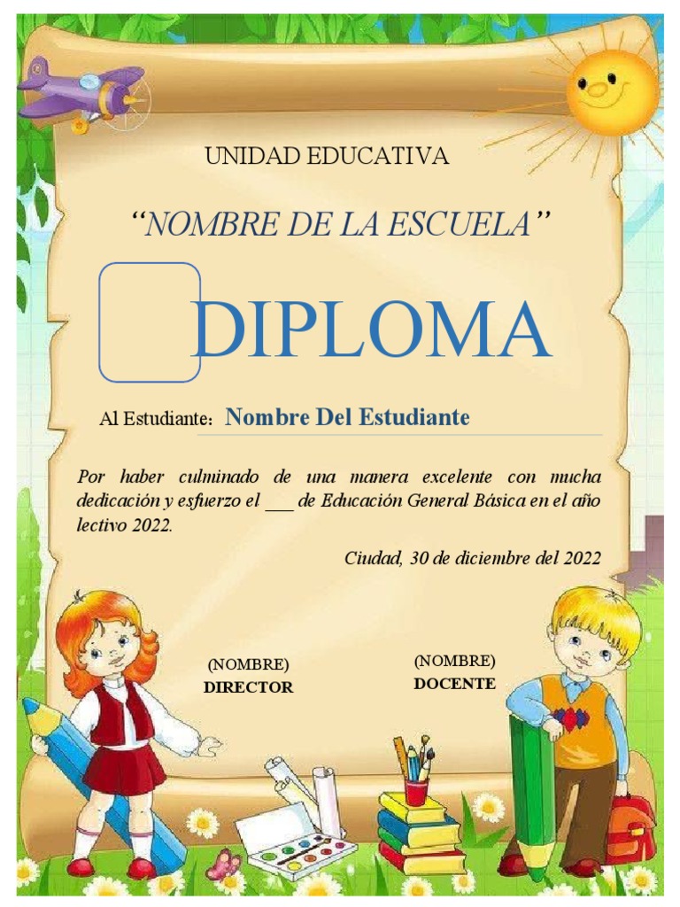 Diplomas Modelos | PDF