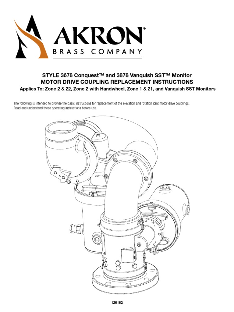 STYLE 3678 Conquest™ and 3878 Vanquish SST™ Monitor Motor Drive ...