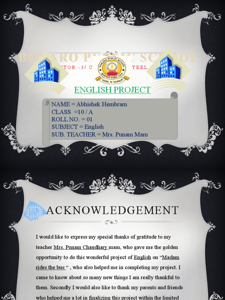 Bokaro Public School | PDF