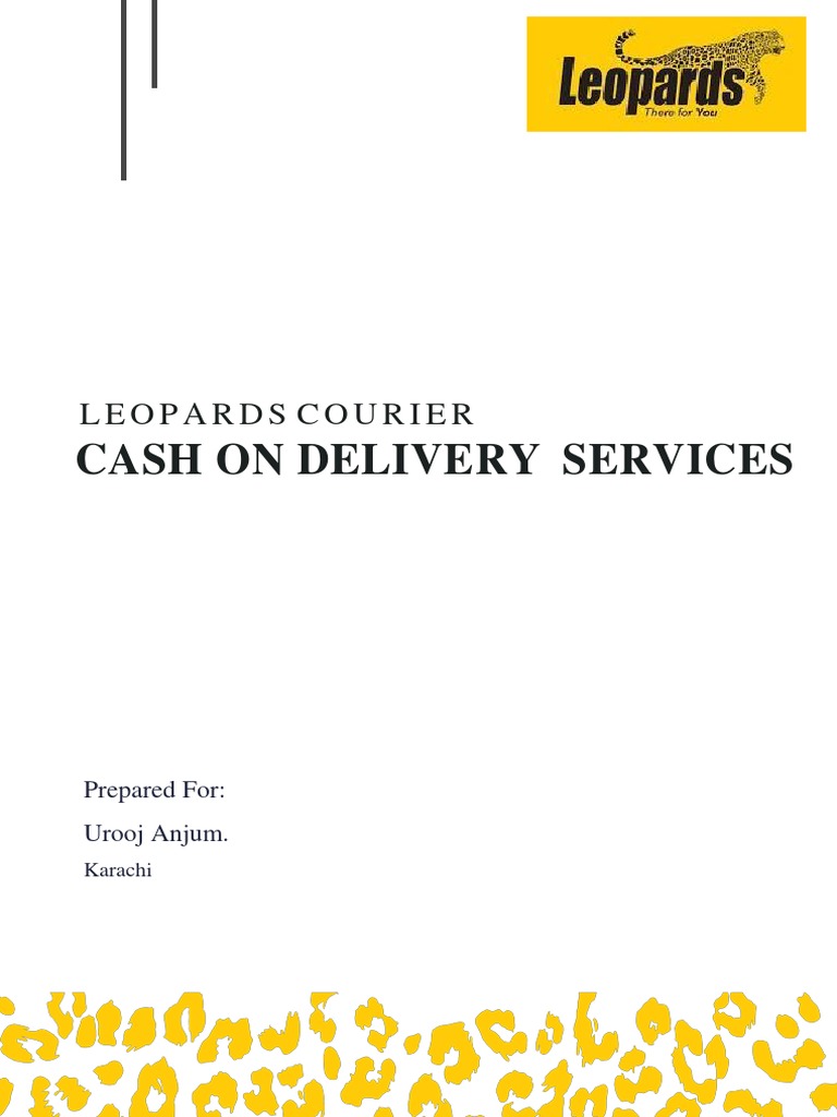 Template Leopards Cod Pdf Insurance Legal Liability 