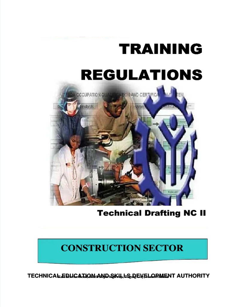 Technical Drafting NC II Training Guide | PDF | Occupational Safety And Health | Competence ...